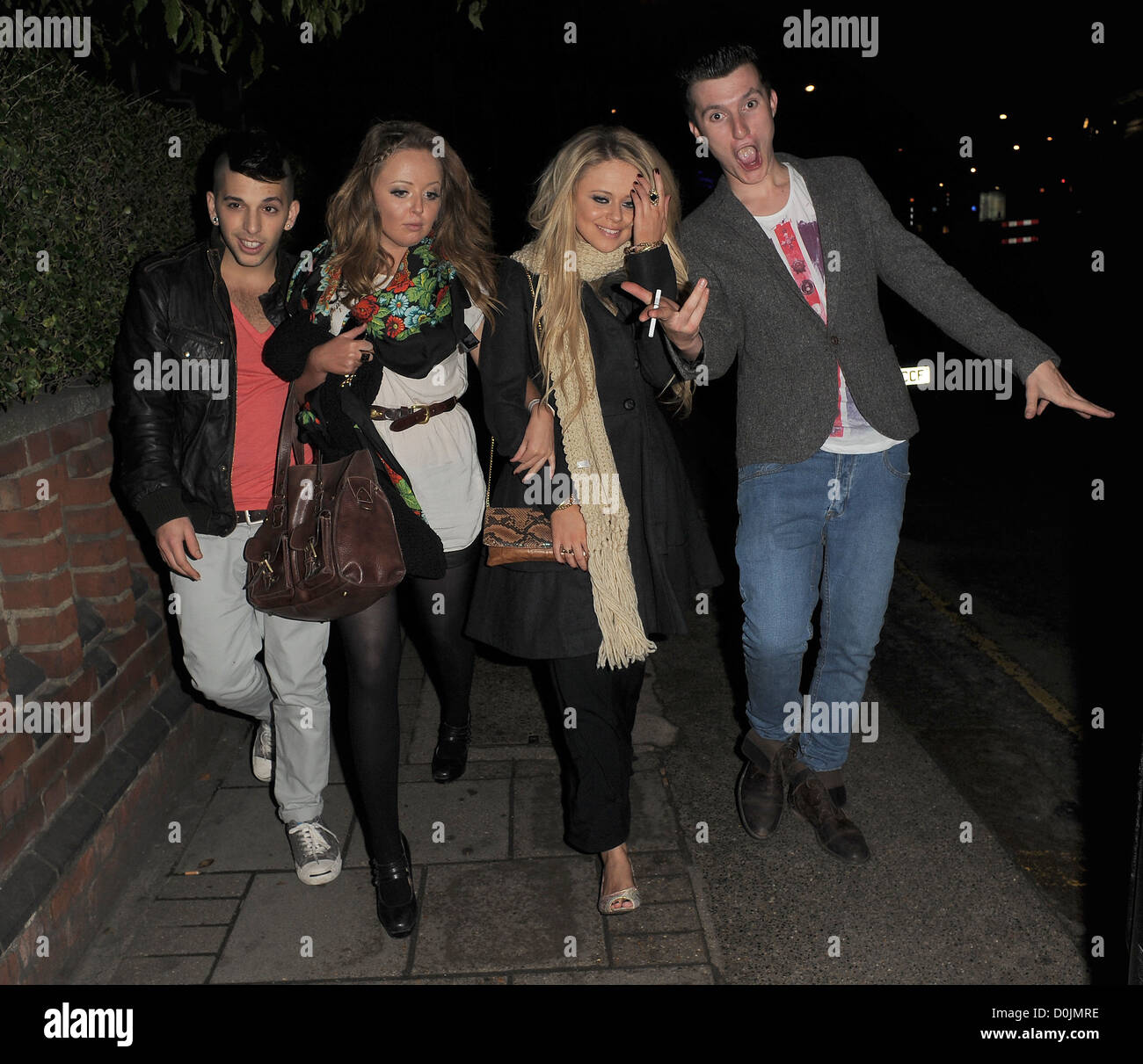 The Inbetweeners' star Emily Atack, and her sister Martha Atack mess ...