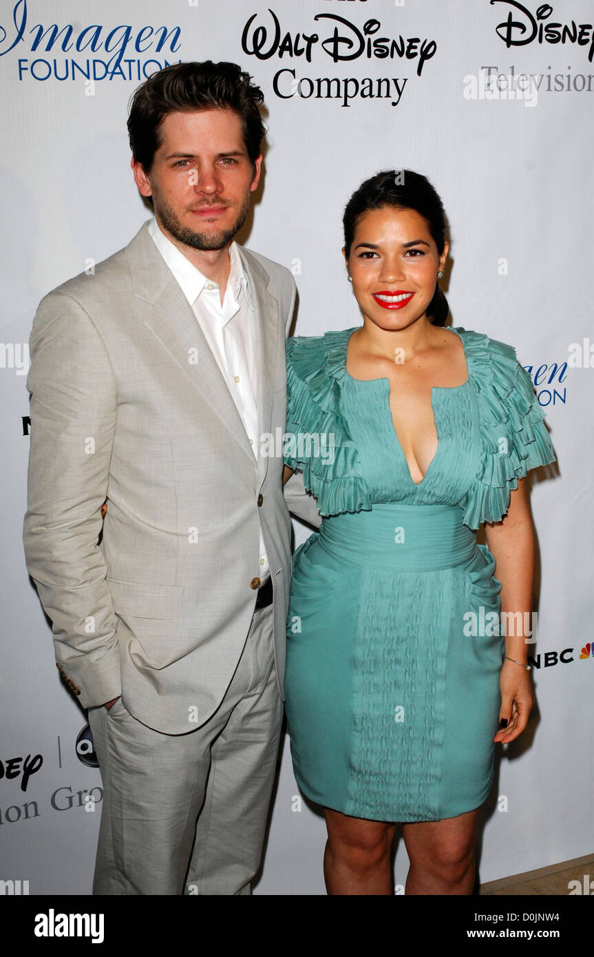 America Ferrera and fiance Ryan Piers-Williams The 25th annual Imagen ...