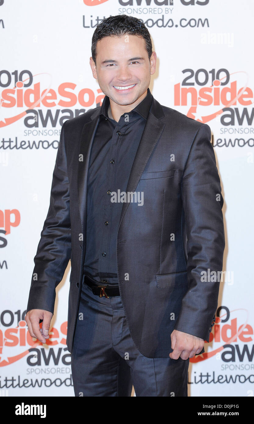 Ryan Thomas The Inside Soap Awards 2010 - Press room London, England ...