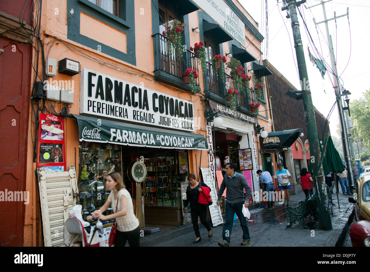 Coyoacan mexico city morning hi-res stock photography and images - Alamy