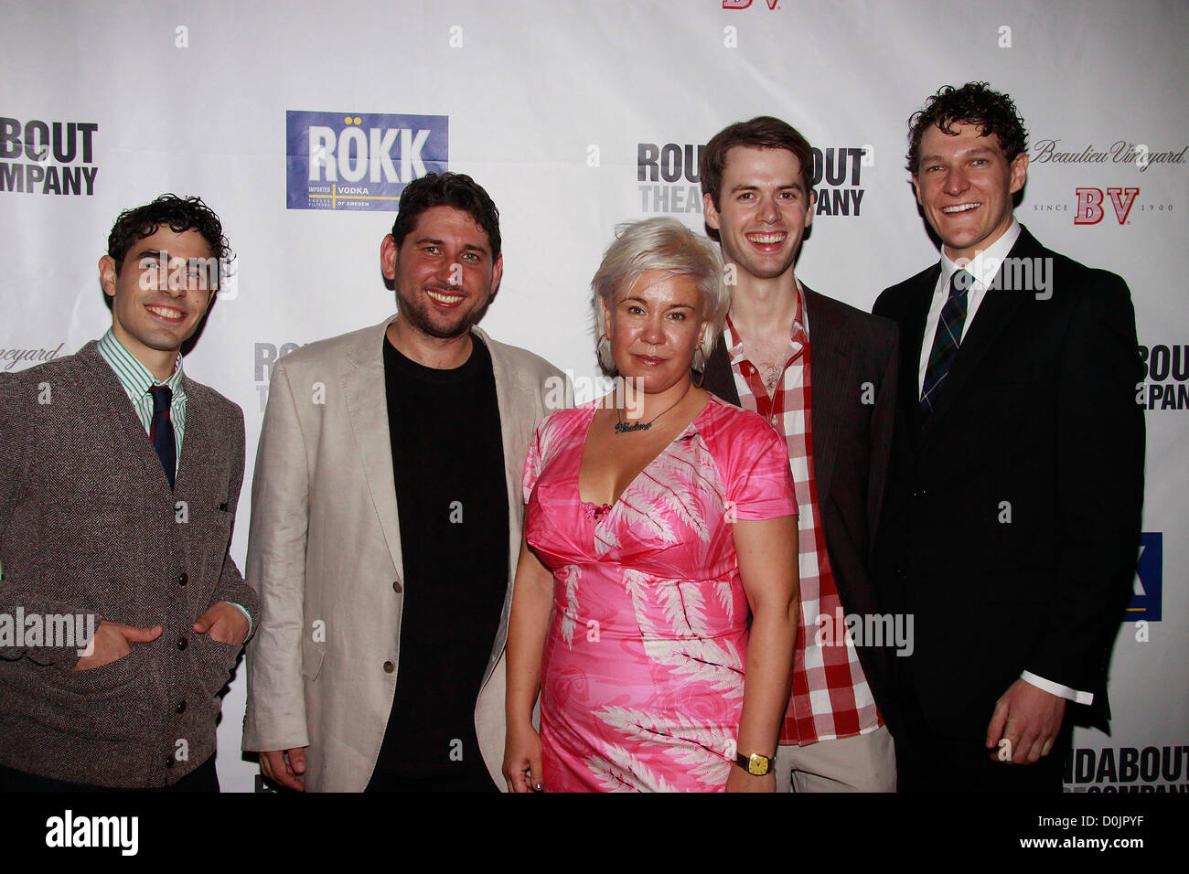 Damon Daun Edward Jay Emma Rice Adam Pleeth Gabriel Ebert Opening night ...