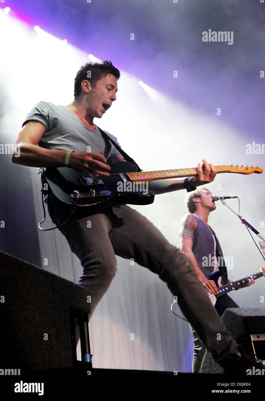 McFly performing at Radio City 96.7 LIVE event held at Liverpool Echo ...