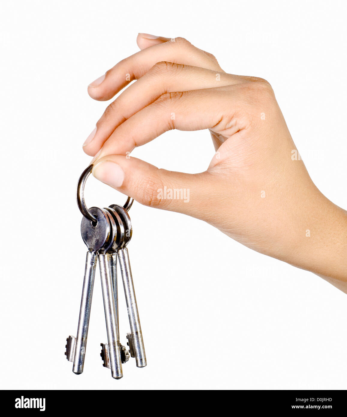 Close-up of a person's hand holding keys Stock Photo - Alamy