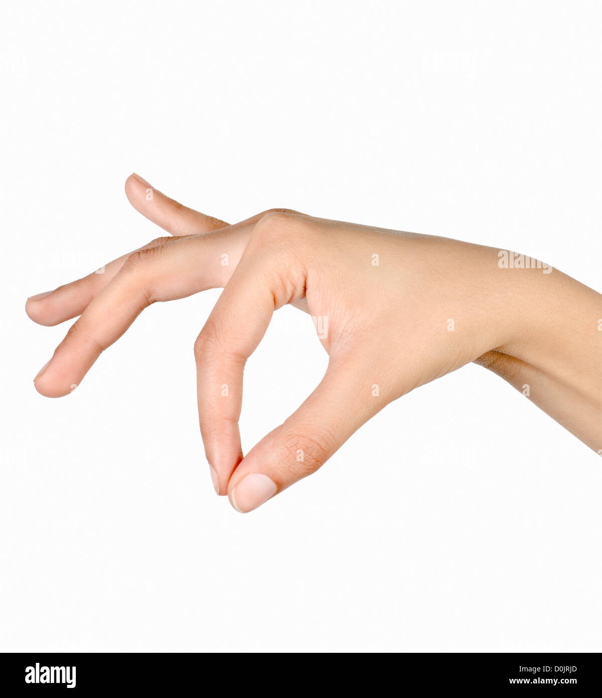 Pinching gesture hi-res stock photography and images - Alamy