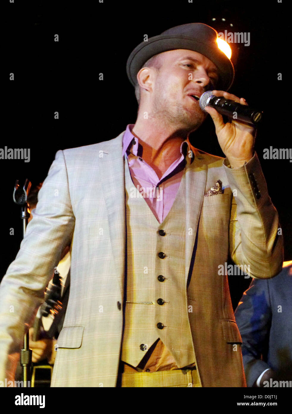 Matt Goss Matt Goss Surprise Birthday Party Performance held at a ...