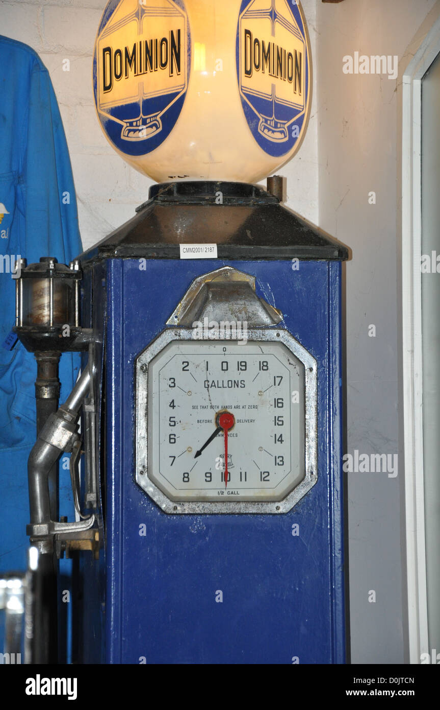 a old style gasoline tank Stock Photo - Alamy