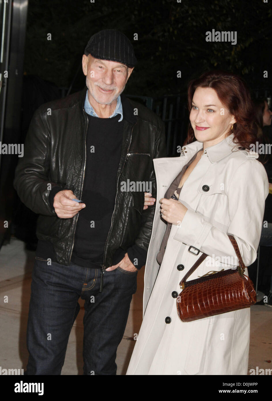 Nov. 26, 2012 - New York, New York, U.S. - Actor PATRICK STEWART and ...
