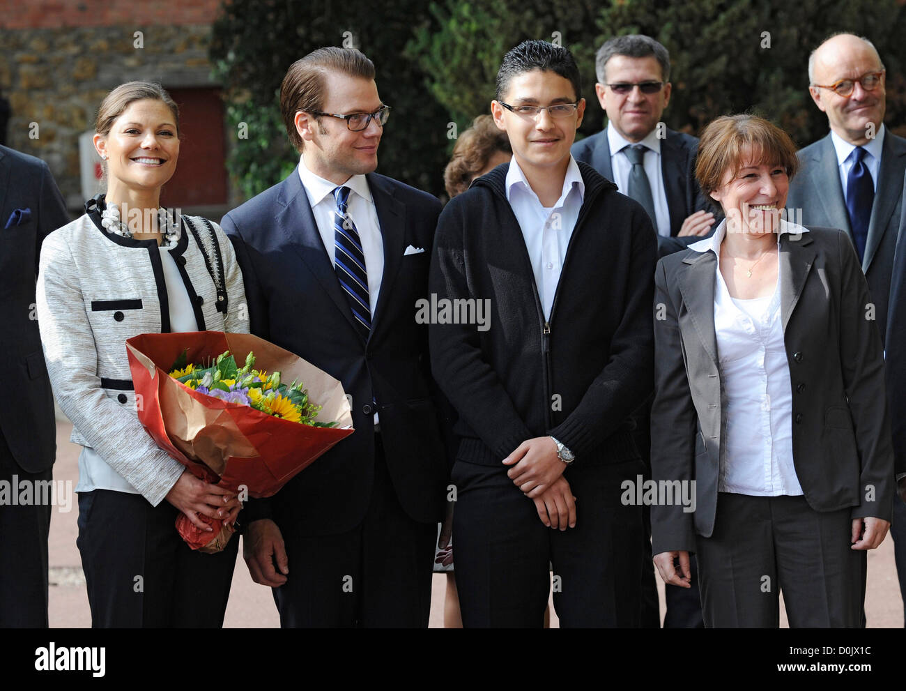 Crown Princess Victoria of Sweden and Prince Daniel Westling Duke of ...