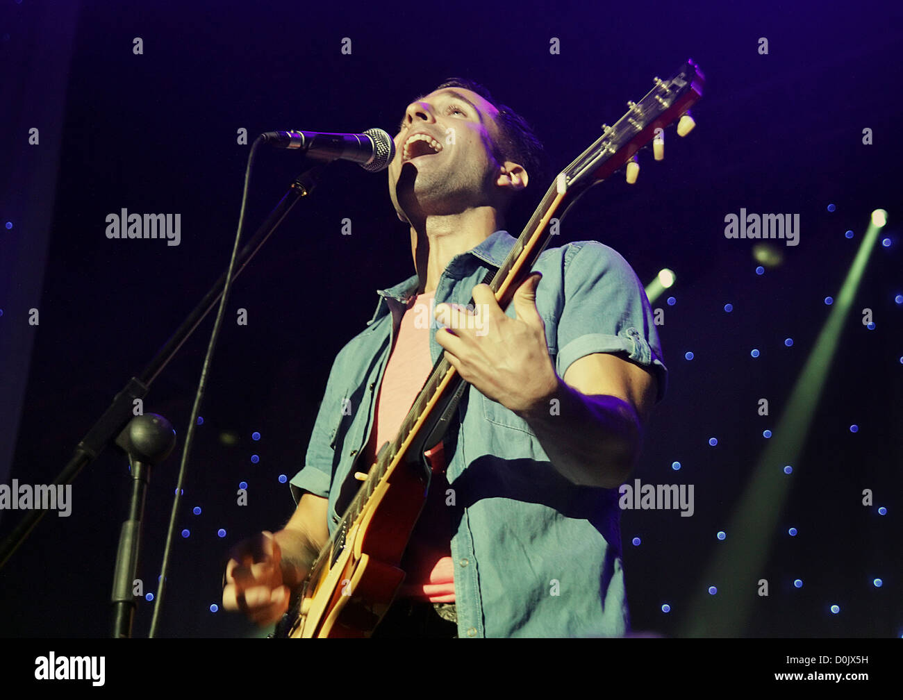 Irwin Sparkes of The Hoosiers performing at Radio City . LIVE event ...