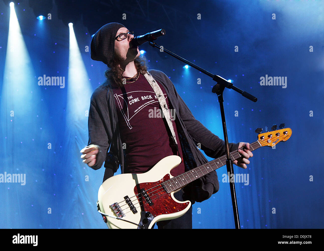 Greg Churchouse of Scouting for Girls performing at Radio City 96.7 ...