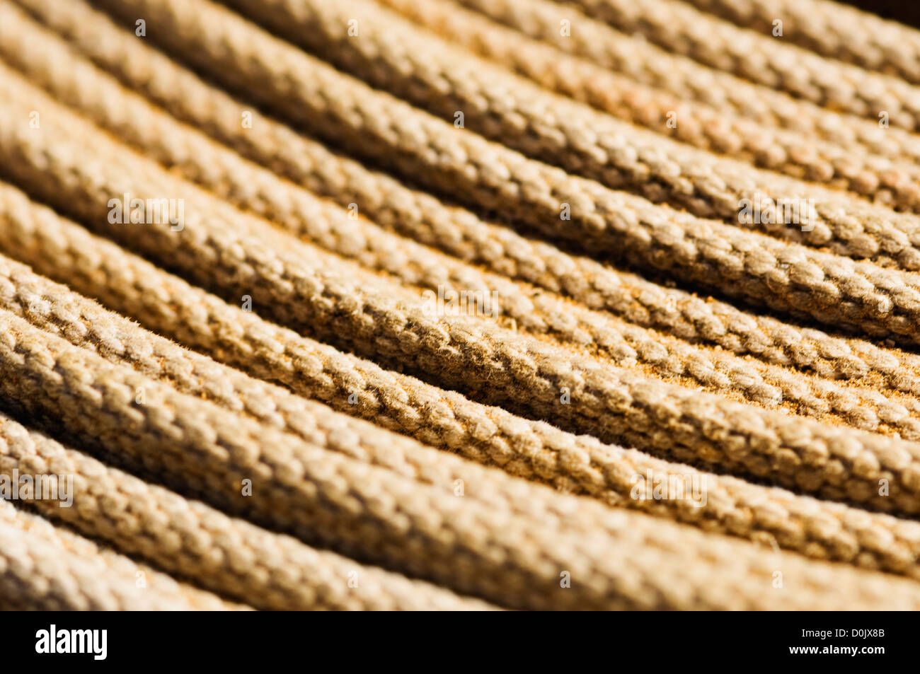 Close-up of ropes Stock Photo - Alamy