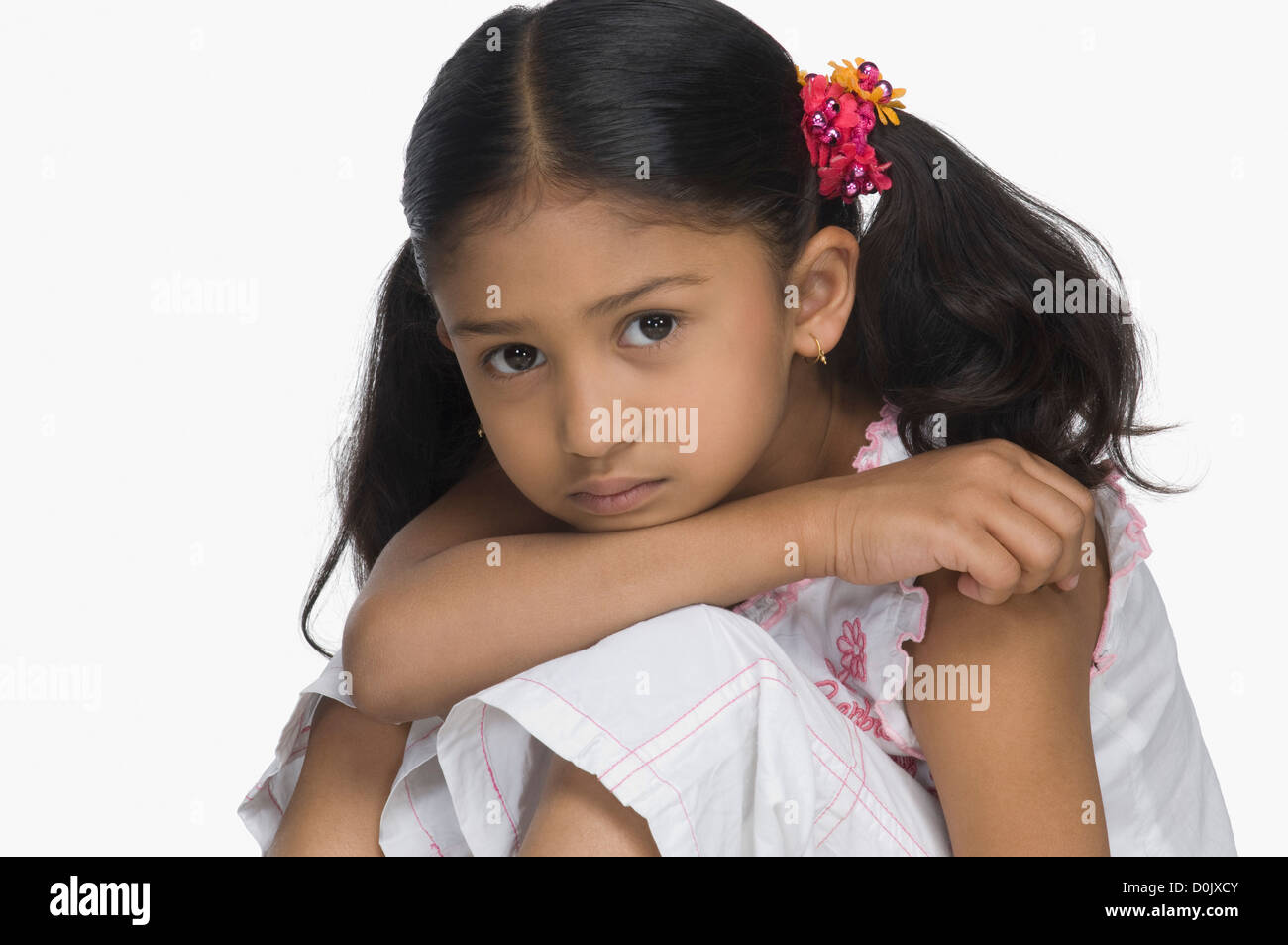 Portrait of a sad girl Stock Photo - Alamy