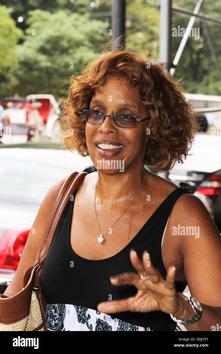 Gayle King was spotted walking uptown in New York New York City, USA ...