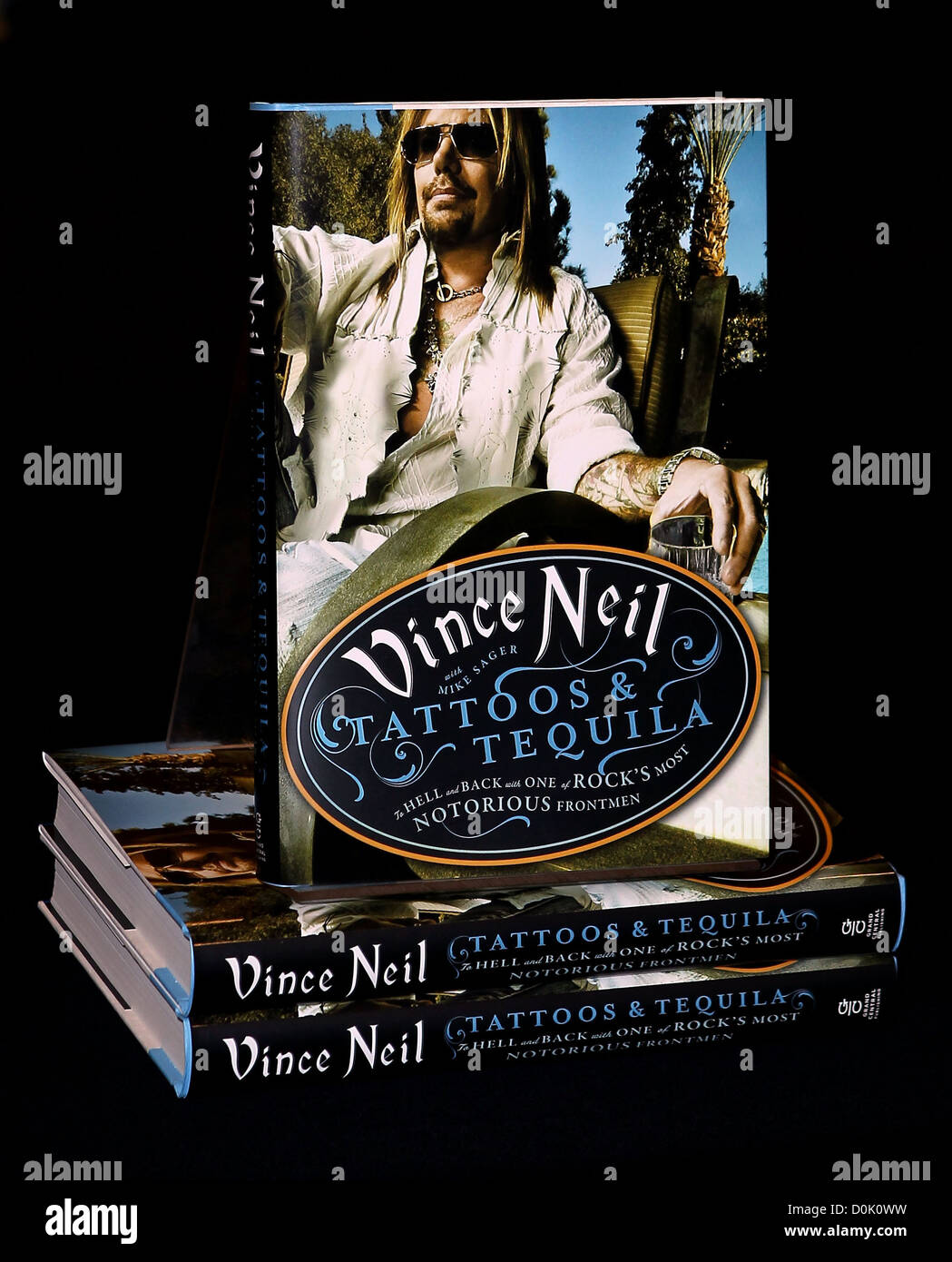 Vince Neil signs copies of his new book 'Tattoos & Tequila' at Barnes ...
