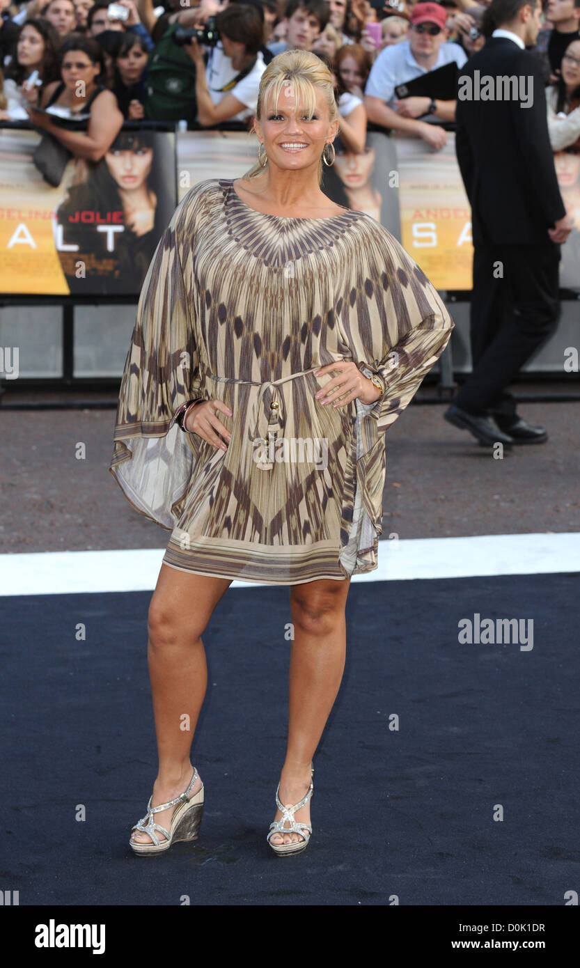 Kerry Katona UK film premiere of 'Salt' held at the Empire Leicester ...