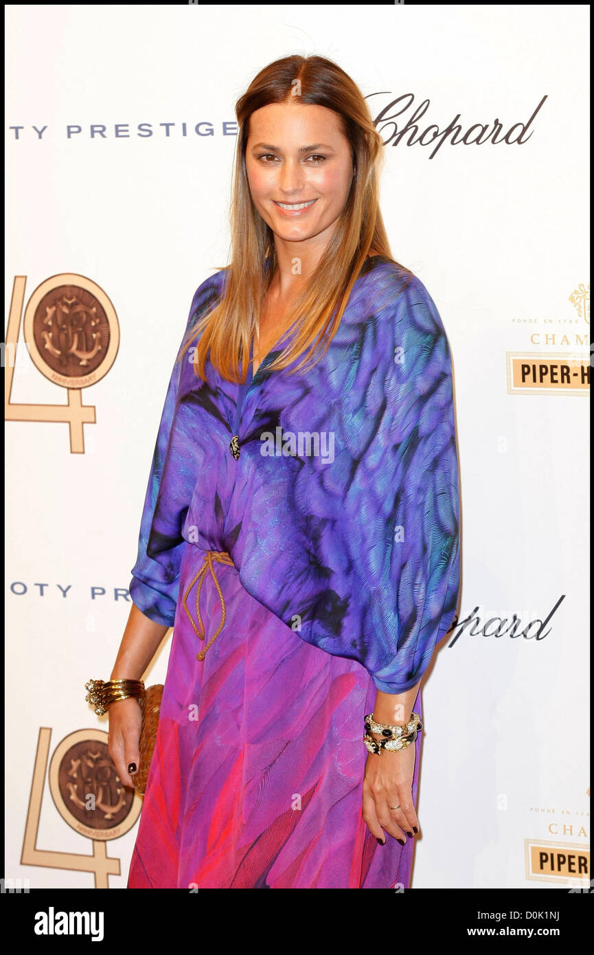 Yasmin Le Bon Paris Fashion Week -Roberto Cavalli 40th Aniversary Party ...