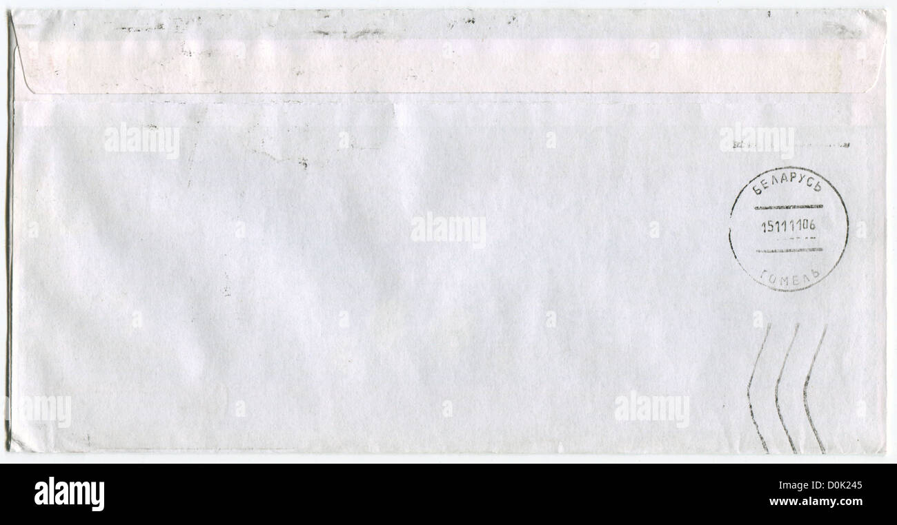 Post envelope, background Stock Photo - Alamy