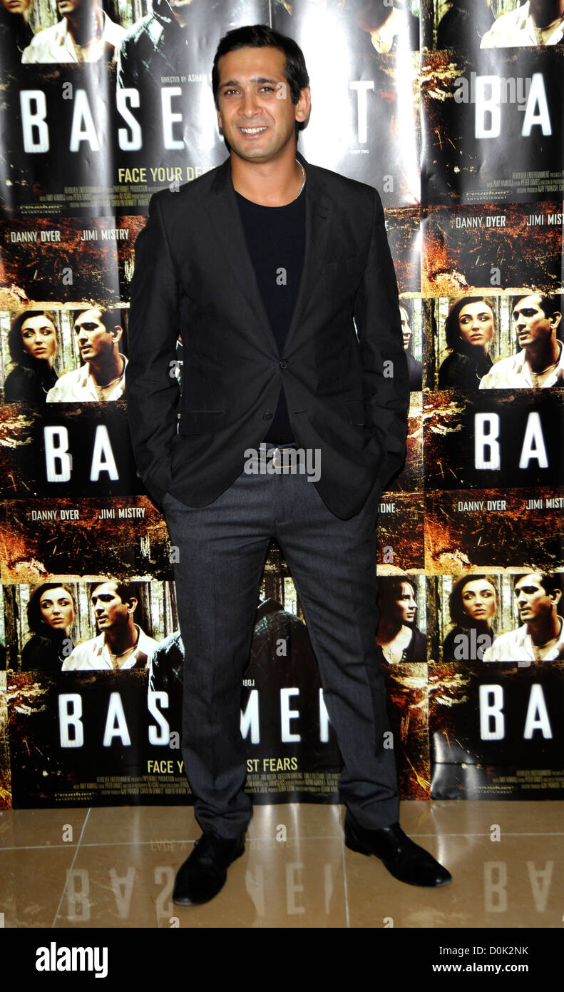 Jimi Mistry UK film premiere of 'Basement' held at the May Fair hotel ...