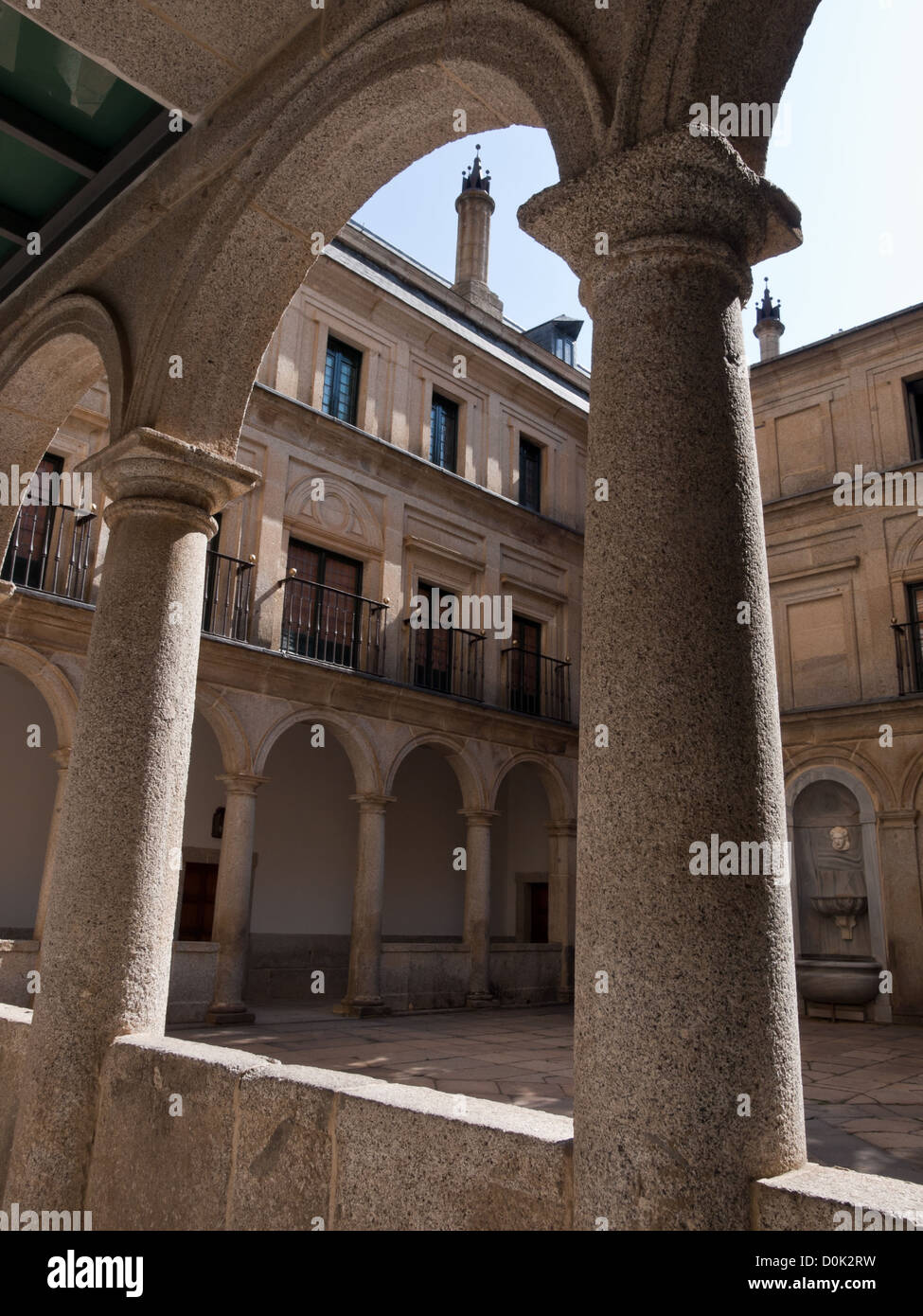The historical Royal Monastery and Site of El Escorial is located in ...