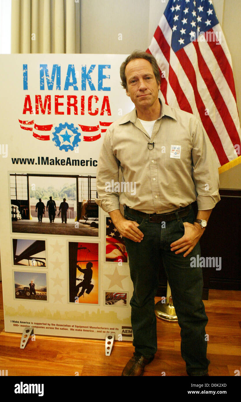 TV host Mike Rowe launched the national grassroots campaign "I make ...