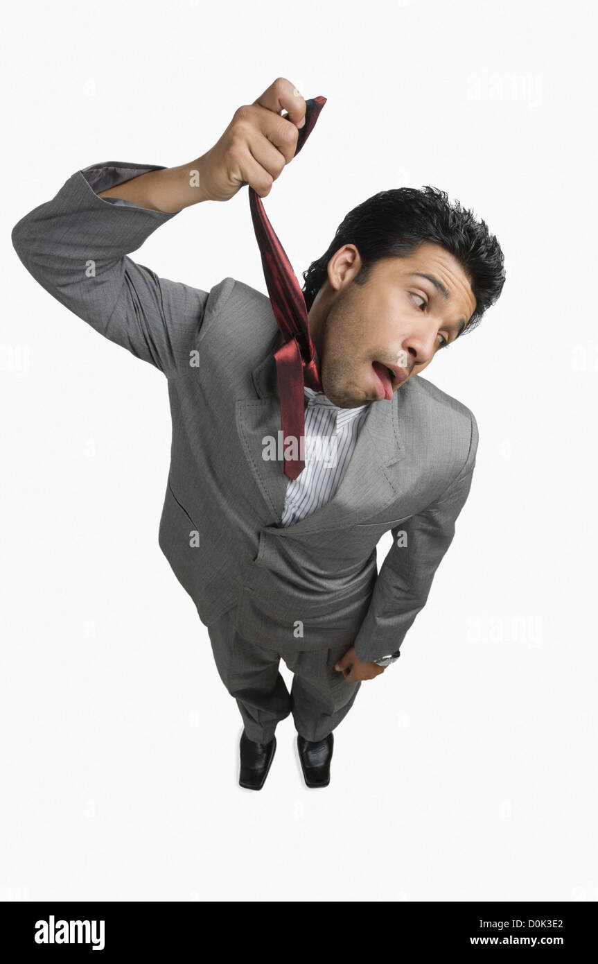 Hanging person Cut Out Stock Images & Pictures - Alamy