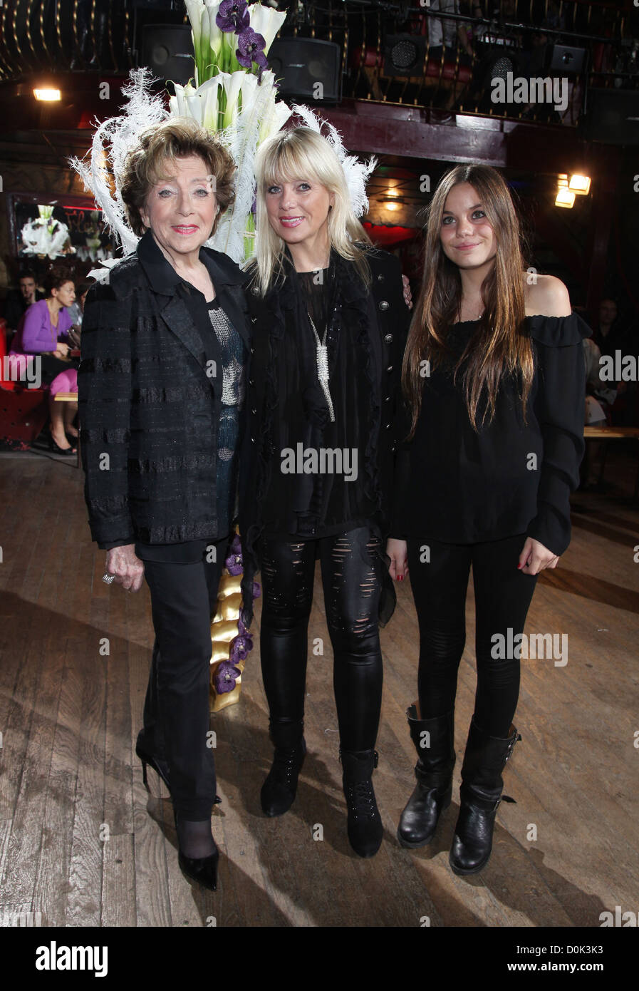 Marthe Mercadier with her family Paris Fashion Week Ready to Wear ...