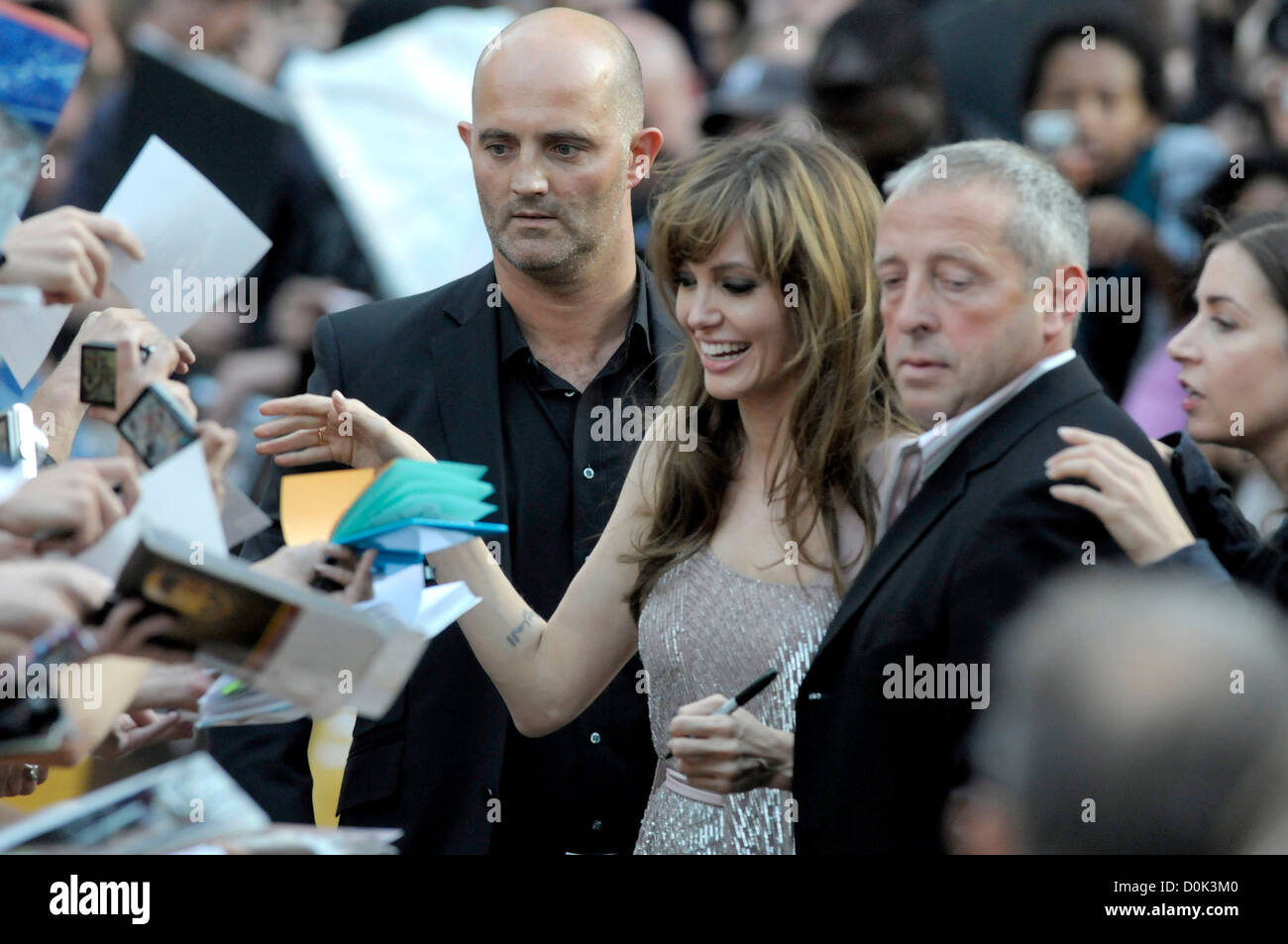 Angelina Jolie Salt - UK film premiere held at the Empire Leicester ...