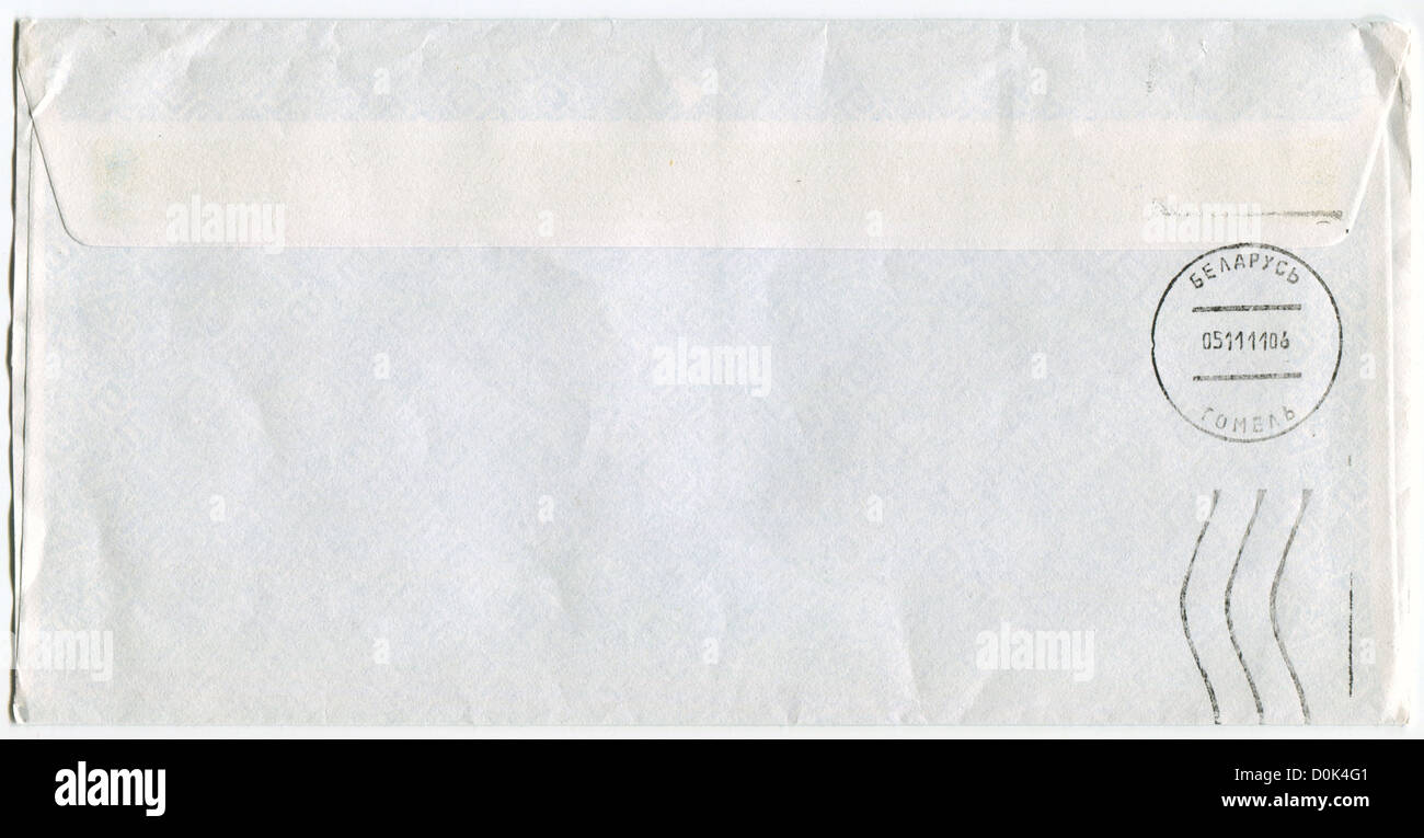 Post envelope, background Stock Photo - Alamy