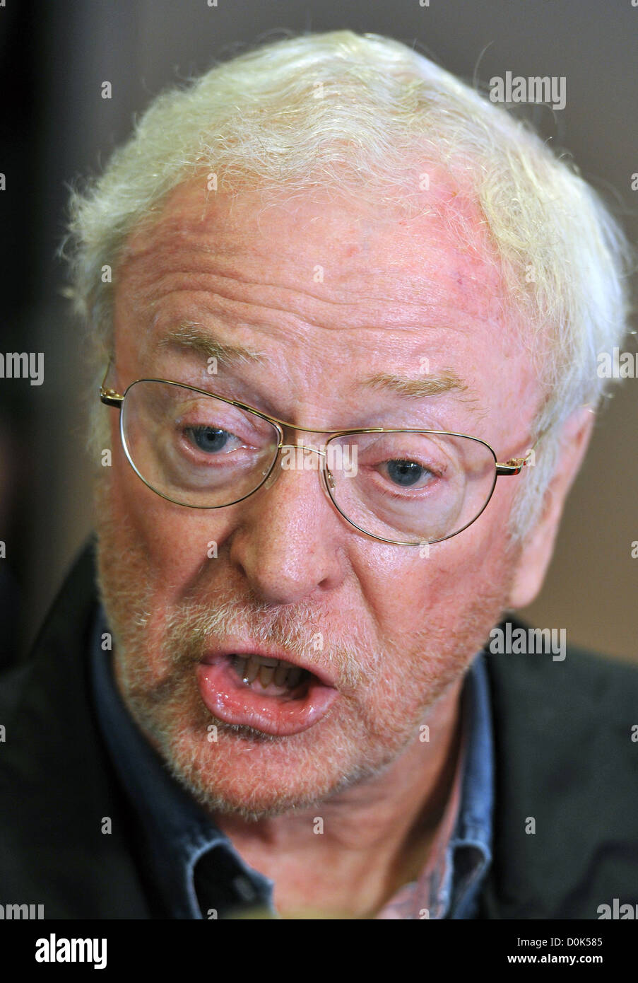 Sir Michael Caine signing copies of his autobiography 'The Elephant to ...