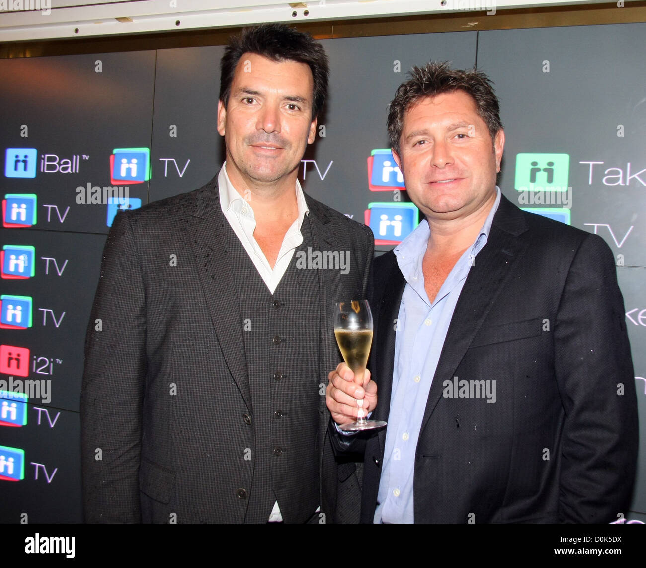Nicholas Cowell and guest Interactive Investor TV launch held at the ...