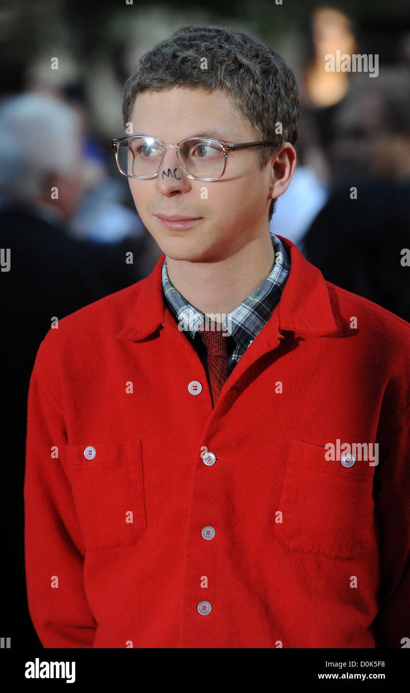 Michael Cera UK premiere of 'Scott Pilgrim Vs. The World' held at the ...