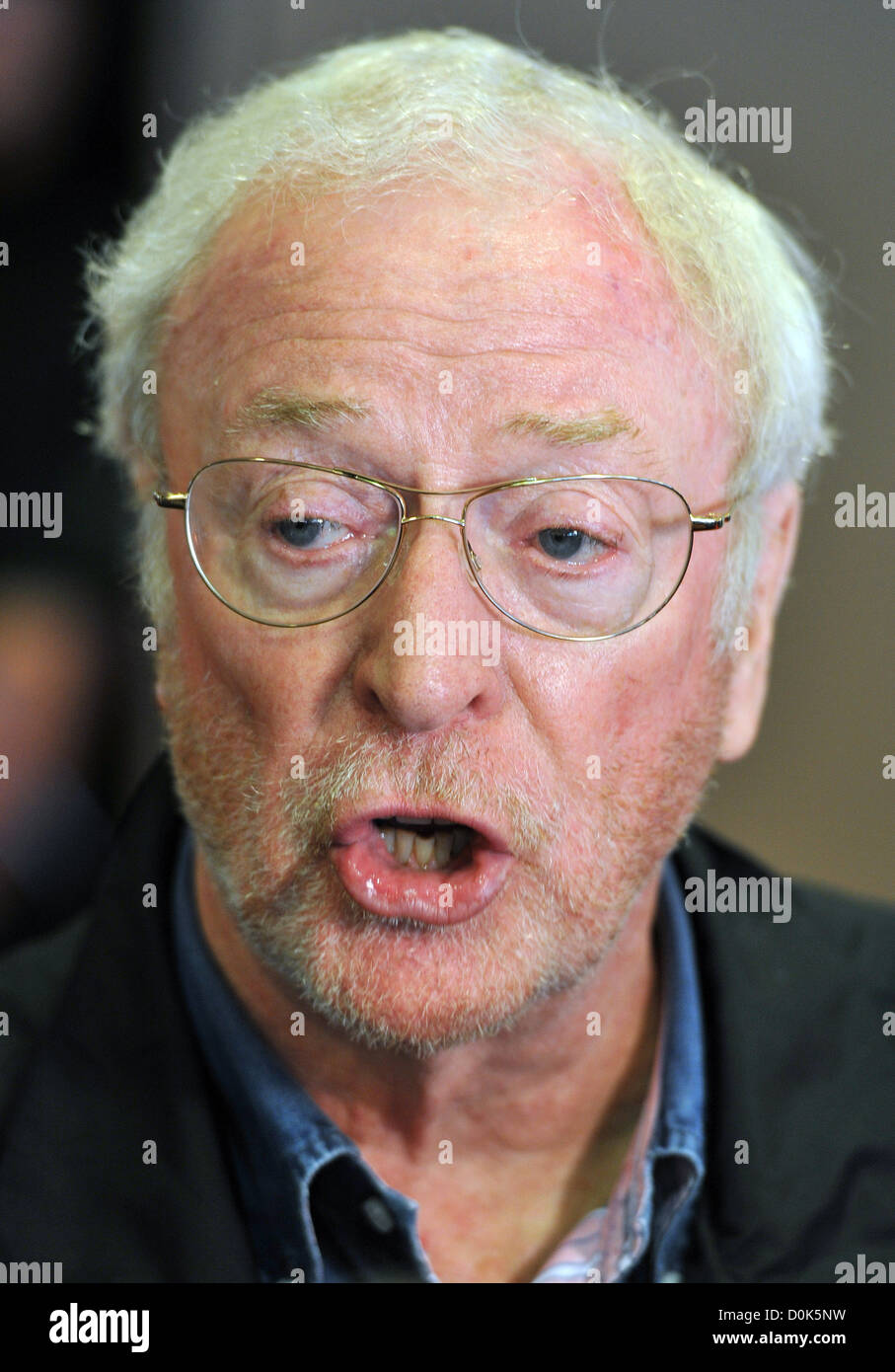 Sir Michael Caine signing copies of his autobiography 'The Elephant to ...