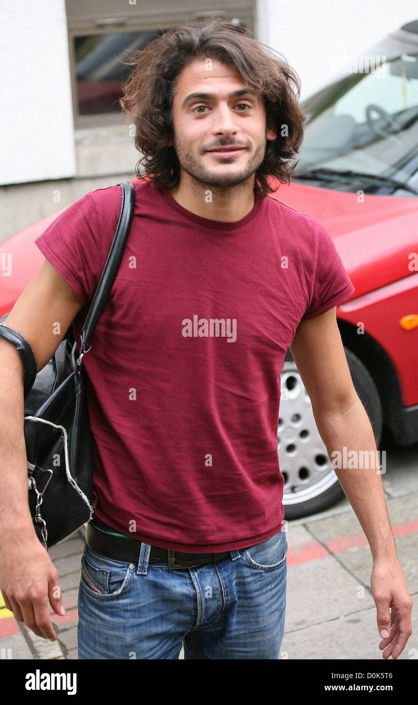 Marc Elliott Celebrities outside the ITV television studios. London ...