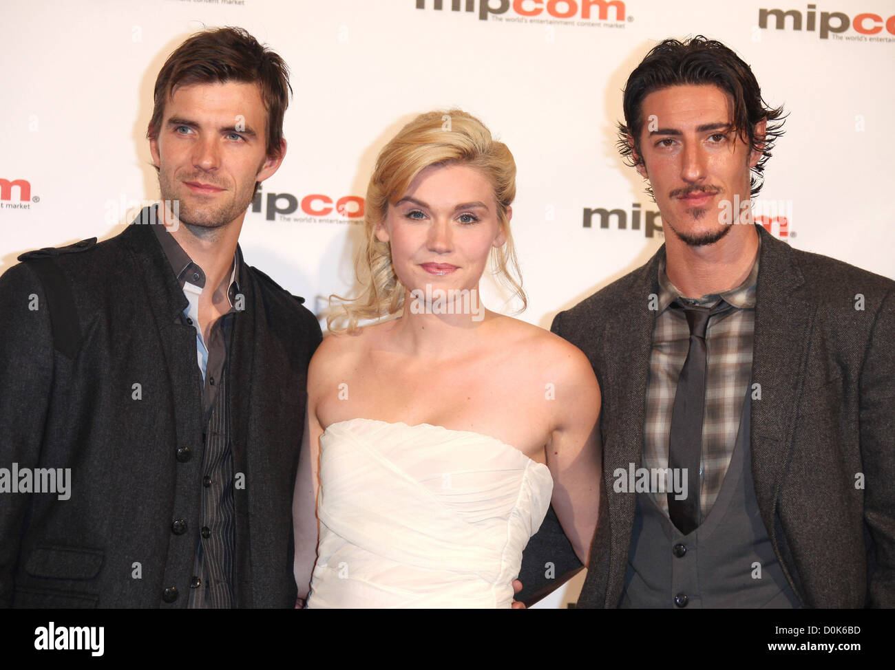 Emily Rose, Eric Balfour and Lucas Bryant 2010 MIPCOM opening night ...