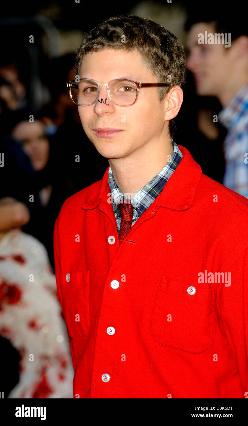 Michael Cera UK premiere of 'Scott Pilgrim Vs. The World' held at the ...