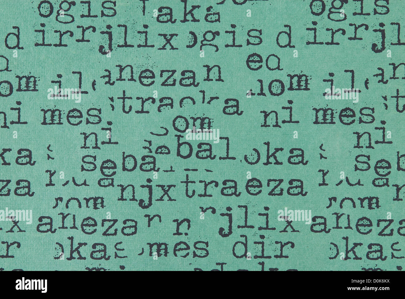 Close-up of text on a paper Stock Photo - Alamy