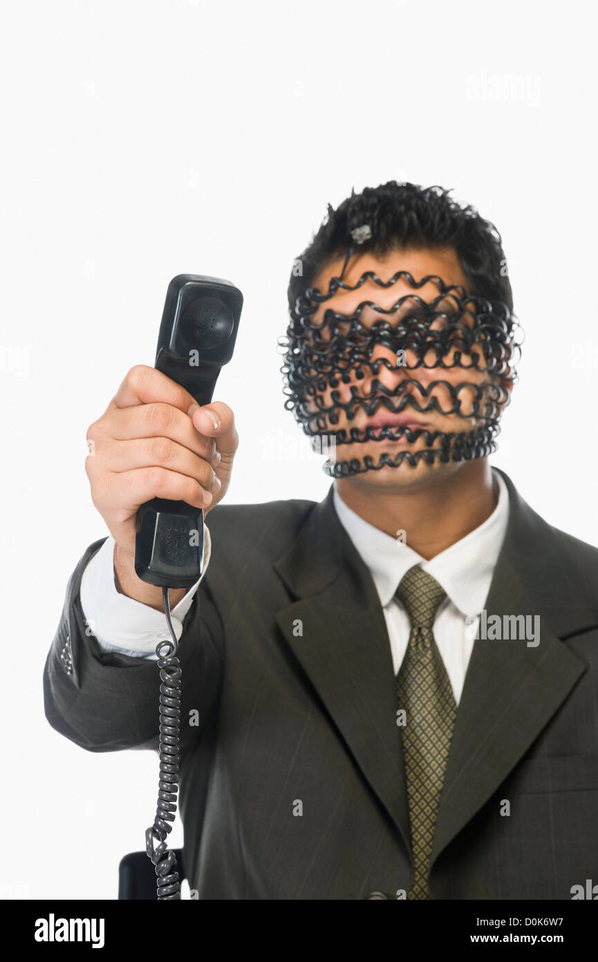 Cords Wrapped Around Head