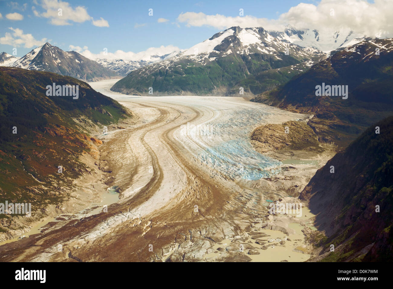 Meade glacier hi-res stock photography and images - Alamy