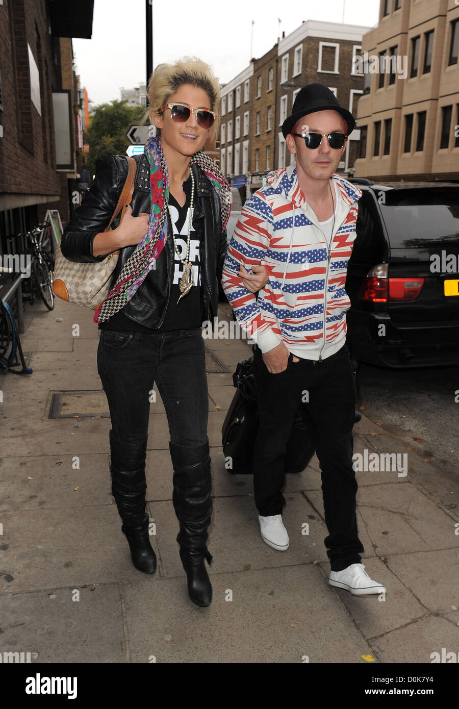 X Factor finalists Katie Waissel aka Katie Vogel, and Storm Lee ...