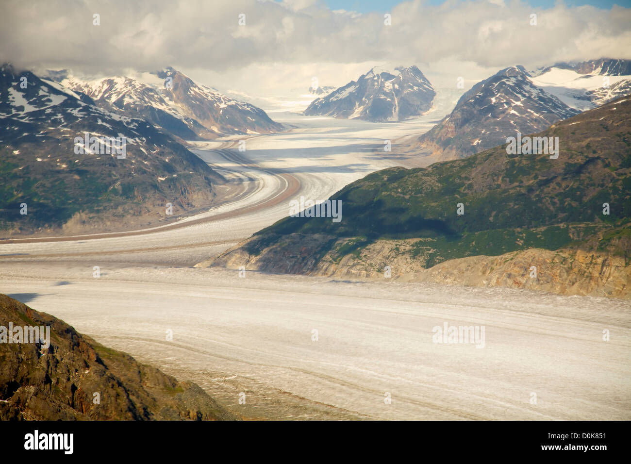 Meade glacier hi-res stock photography and images - Alamy