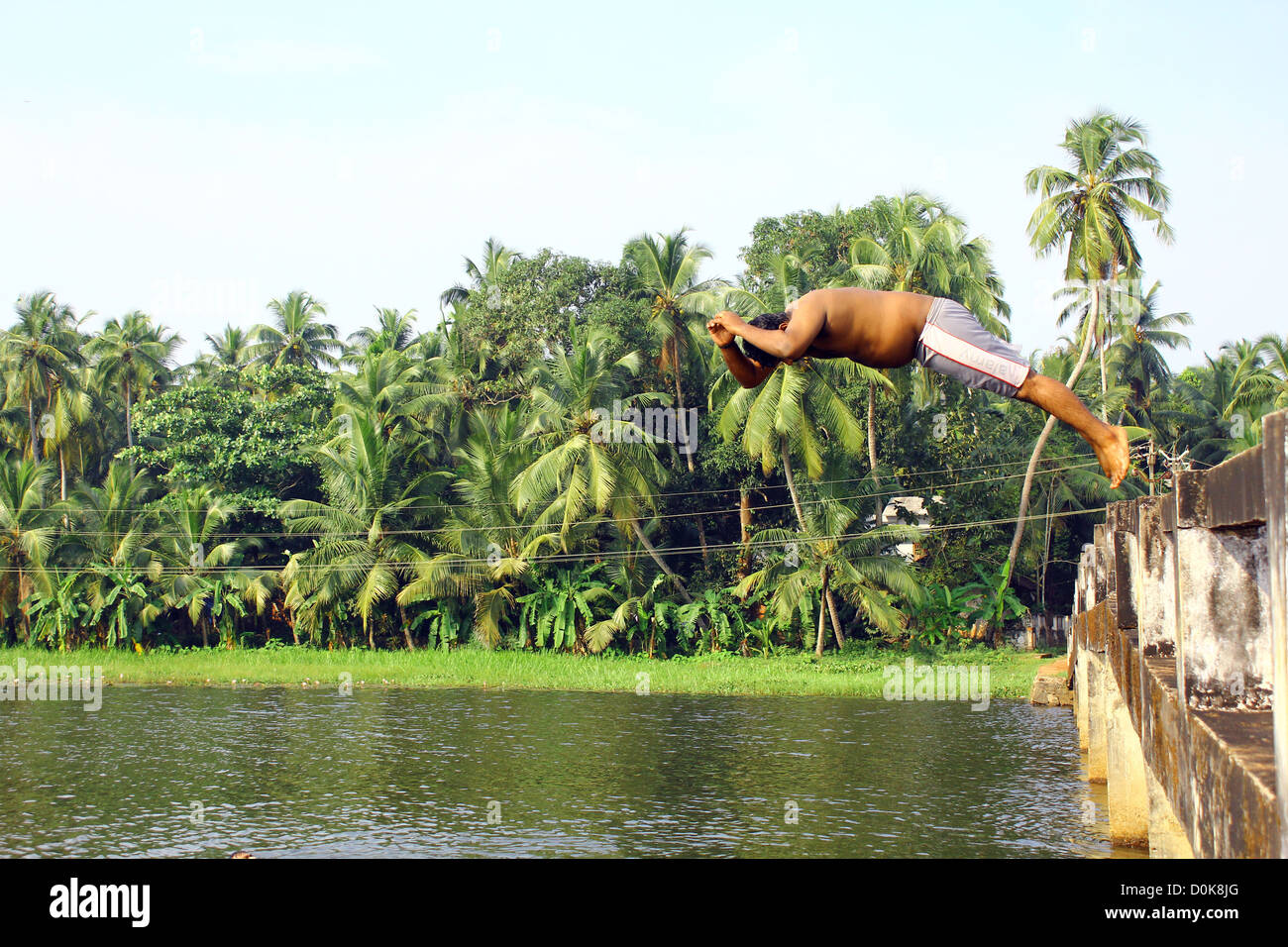 River bath kerala hi-res stock photography and images - Alamy