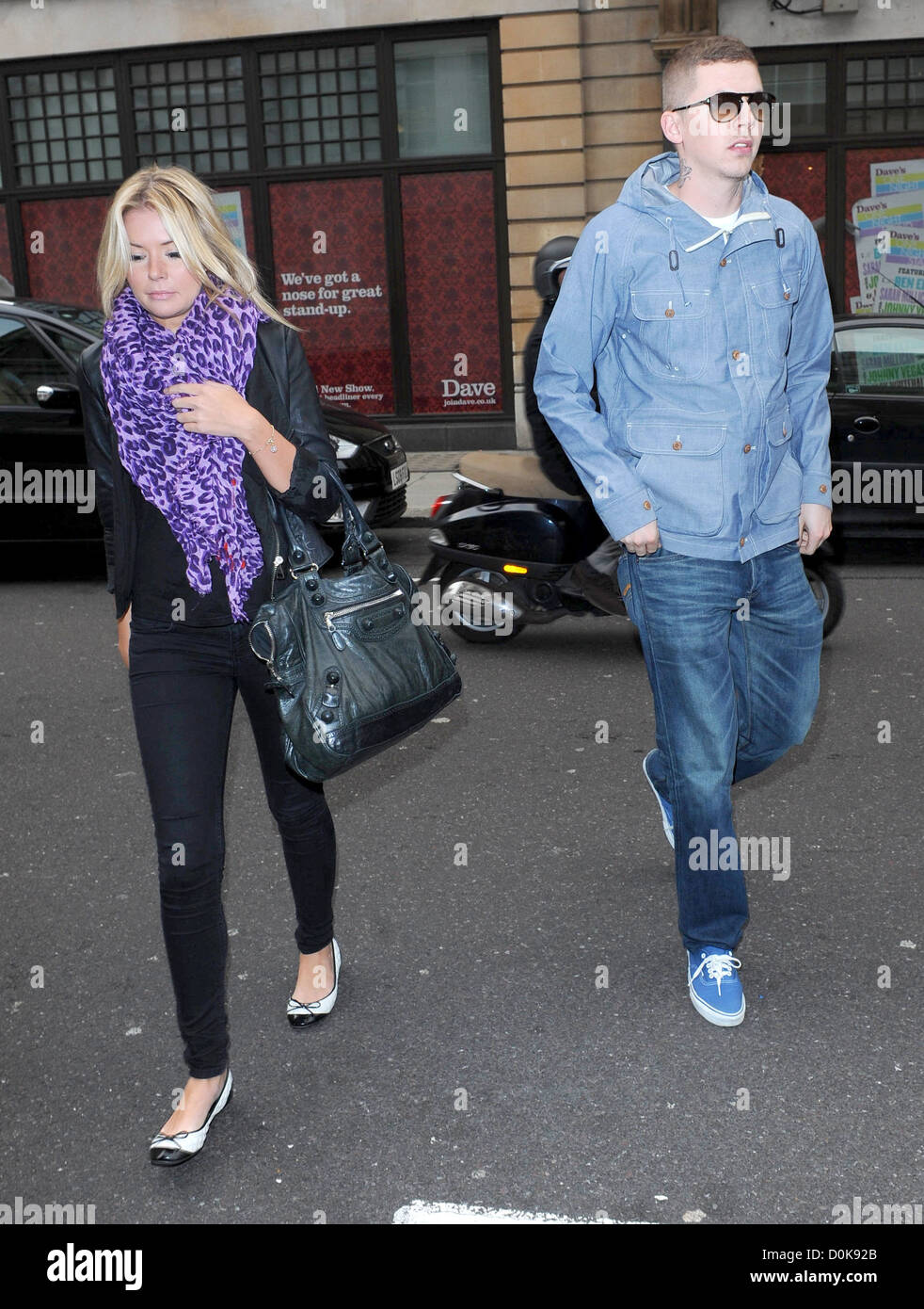 Professor Green (aka Stephen Paul Manderson) and Candy McCulloch at the ...