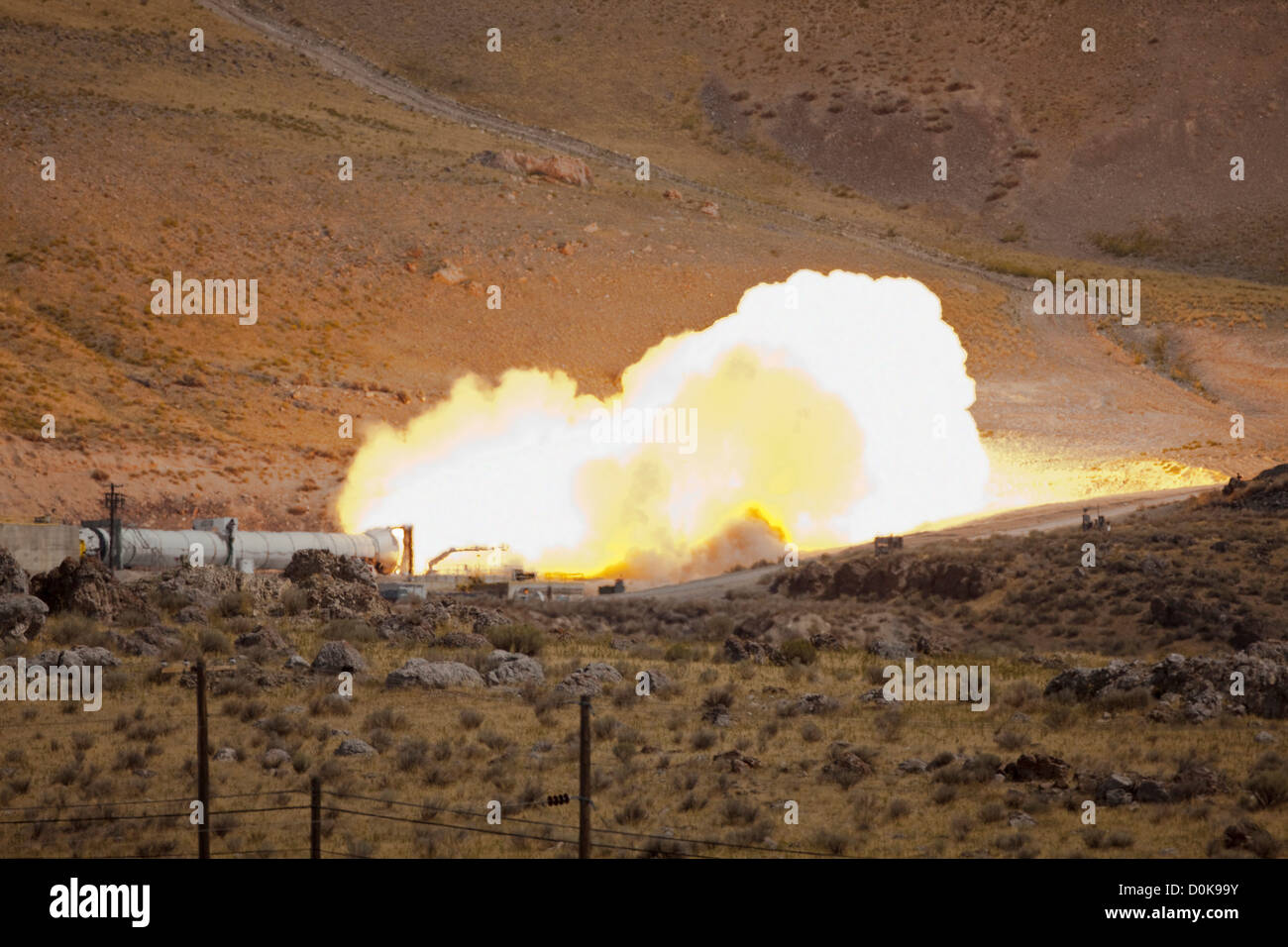 Moment of Ignition as the Largest Rocket in the World is Successfully ...