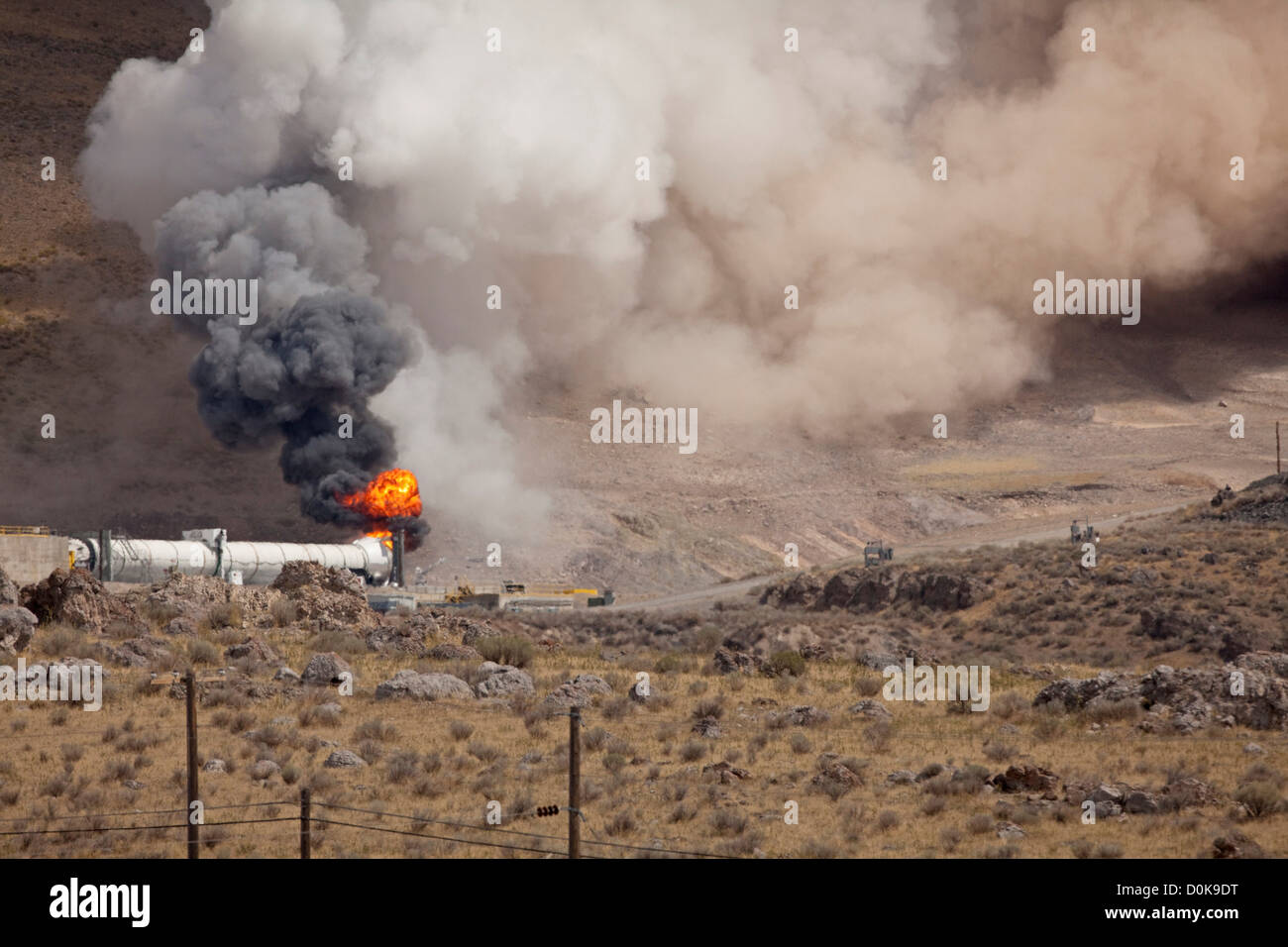 Flameout After Two Minute Burn End First Test Firing World's Largest ...