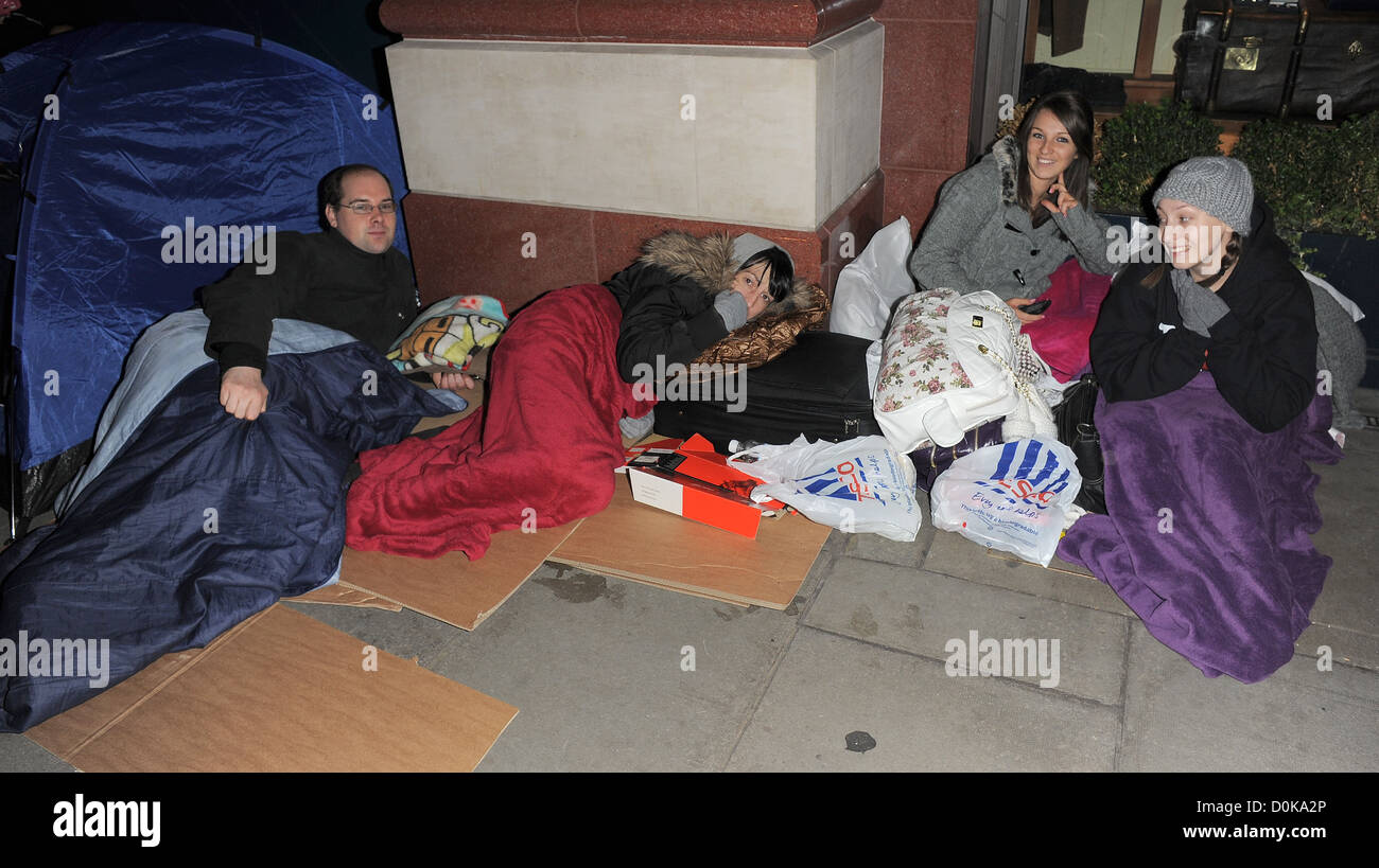 Dedicated fans queue around the block outside Waterstones bookshop in ...