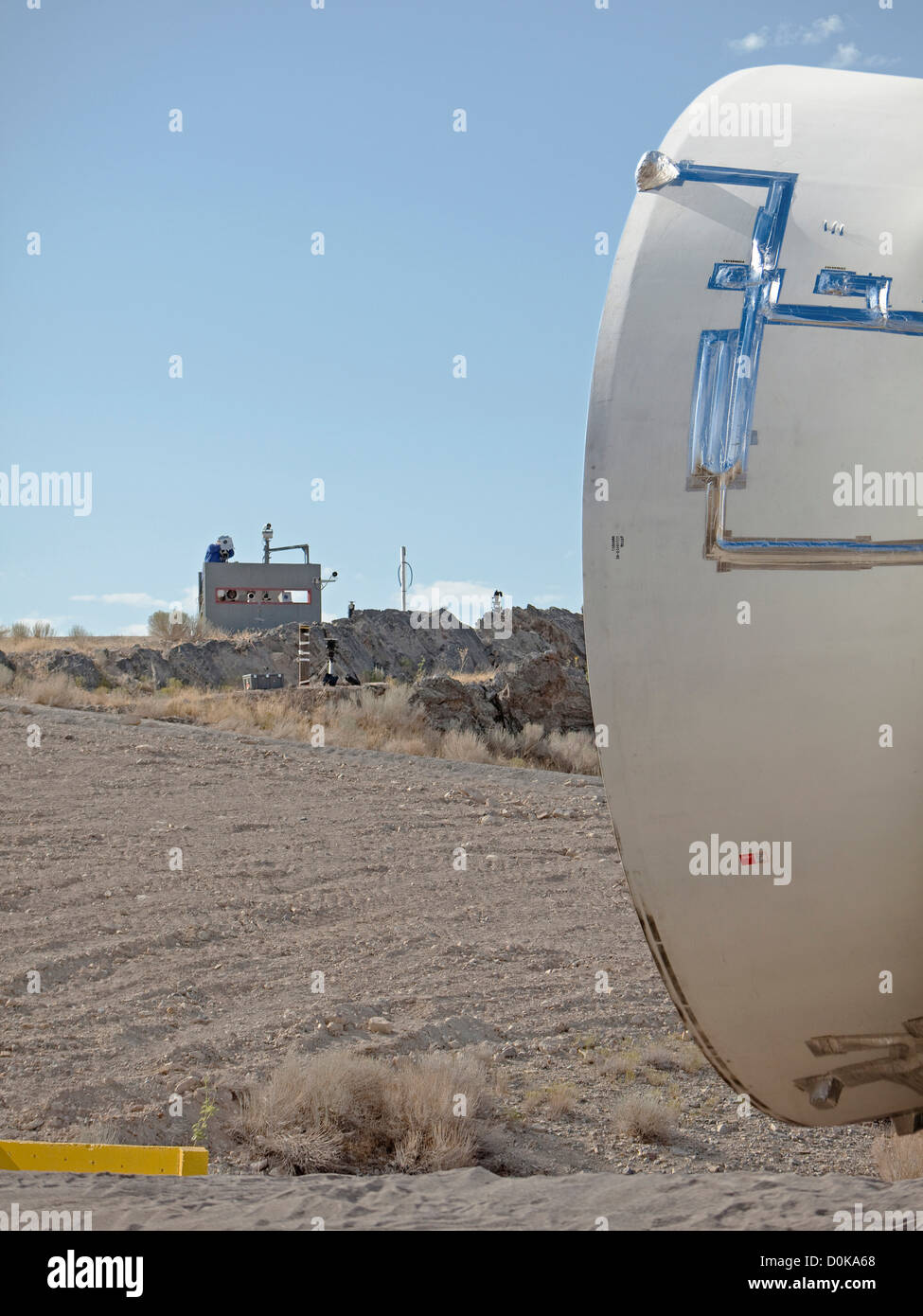 Ares I First Stage Nozzle and Camera Shield Stock Photo - Alamy