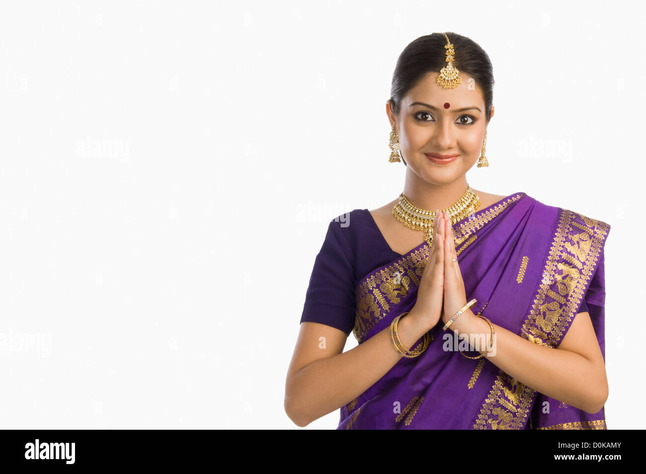 Woman in traditional assamese mekhla hi-res stock photography and ...