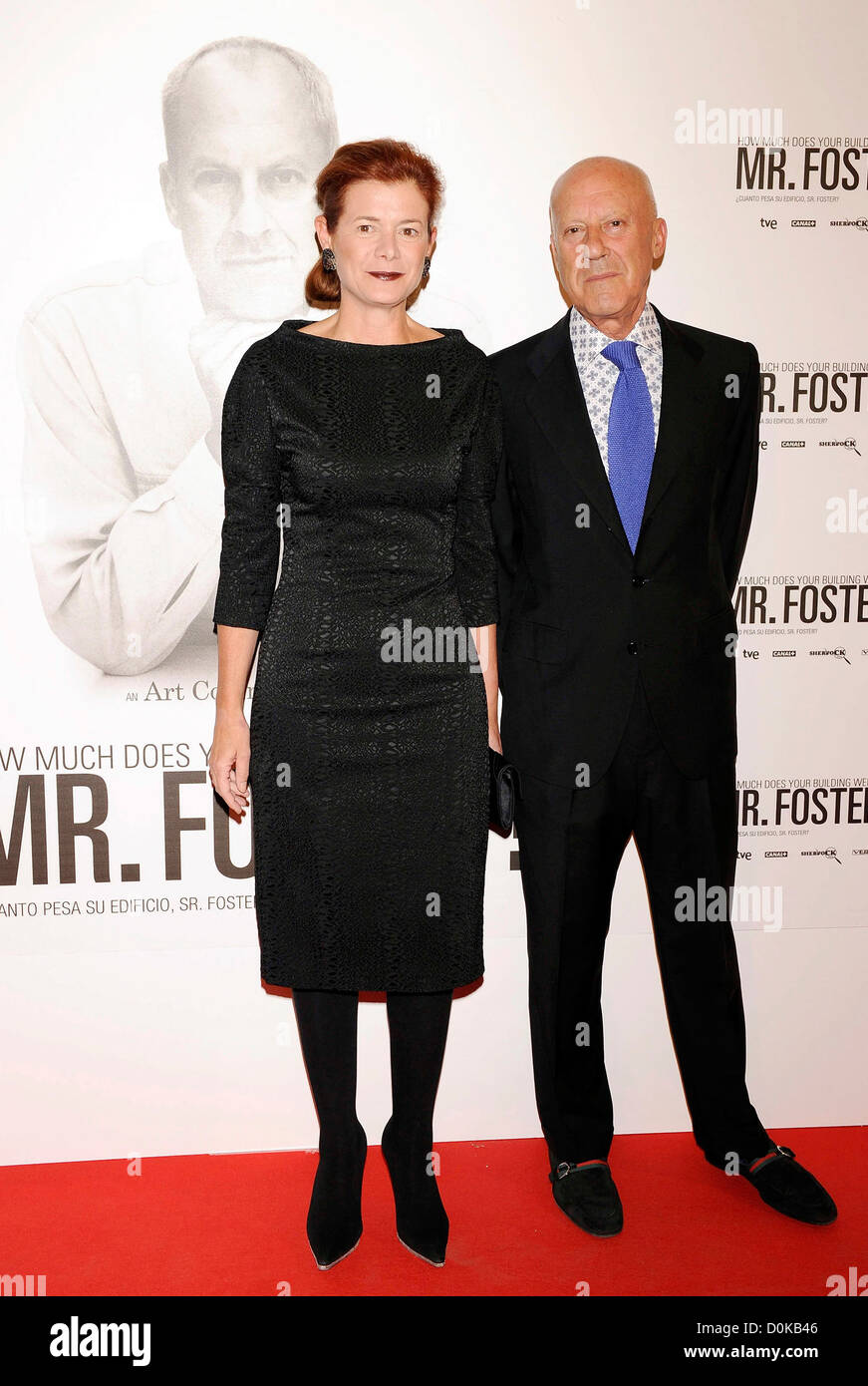 Elena Ochoa and Norman Foster Premiere of 'How Much Does Your Building ...