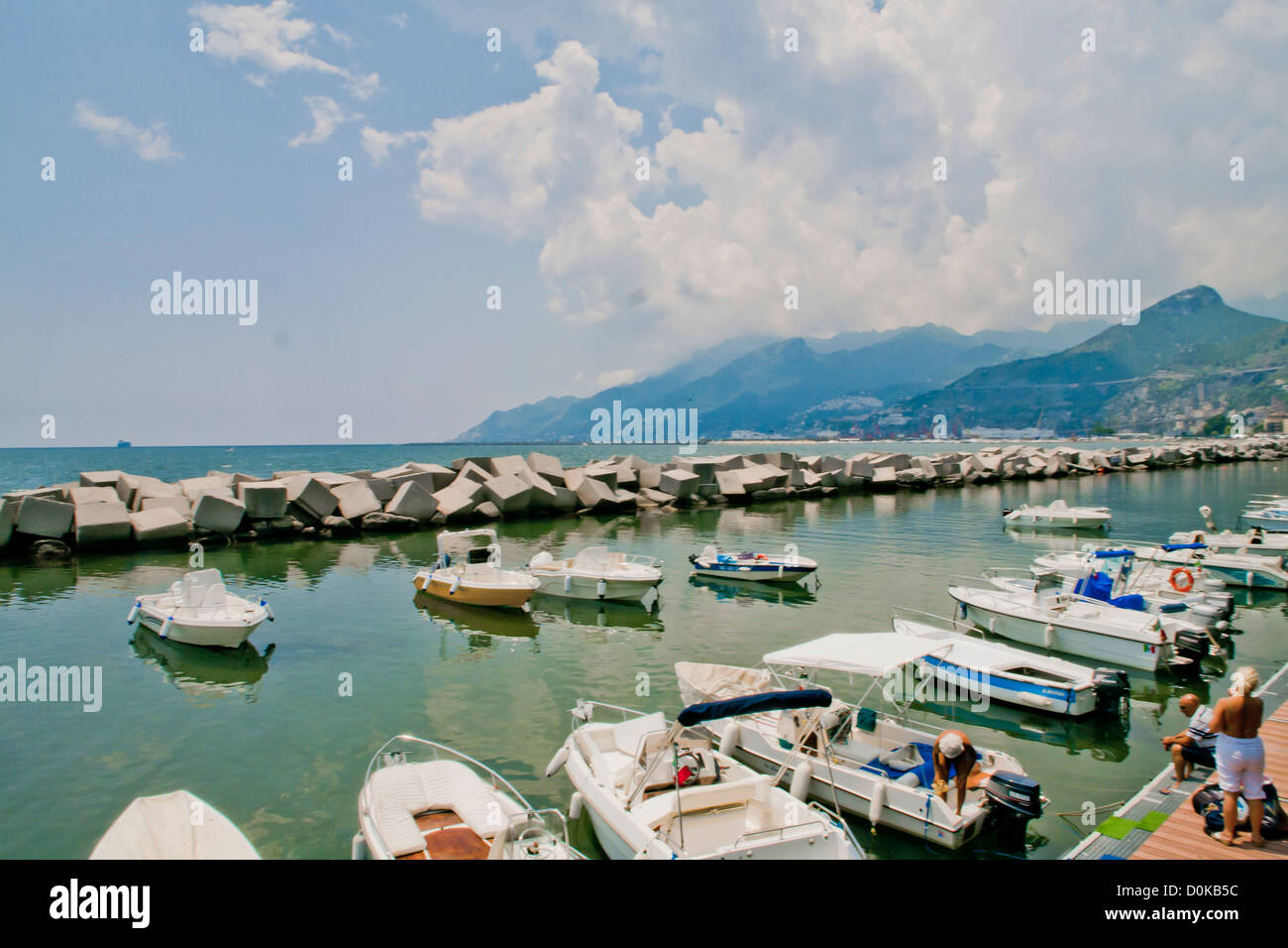 salerno, italy, beach, summer, europe Stock Photo - Alamy