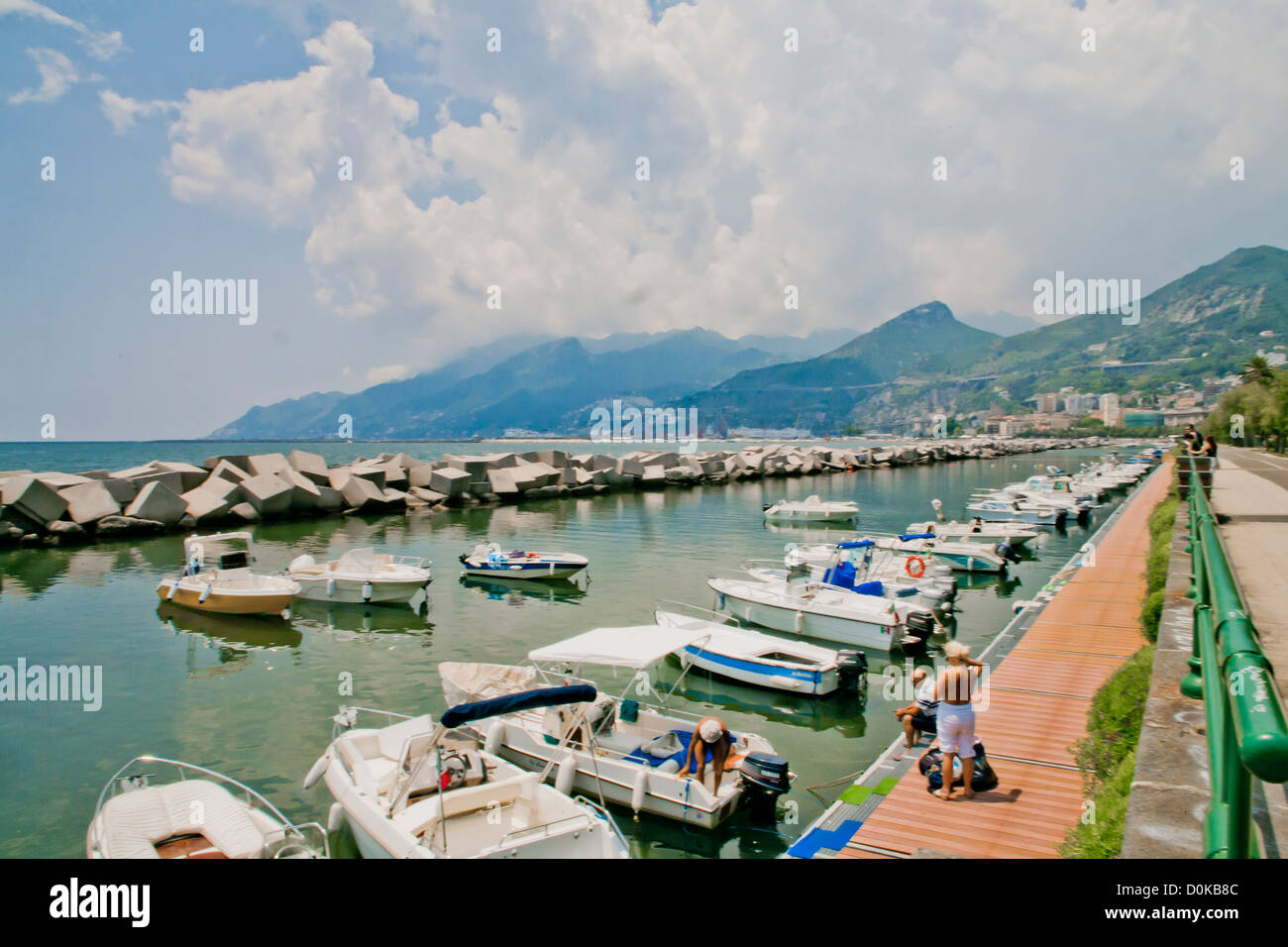 salerno, italy, beach, summer, europe Stock Photo - Alamy